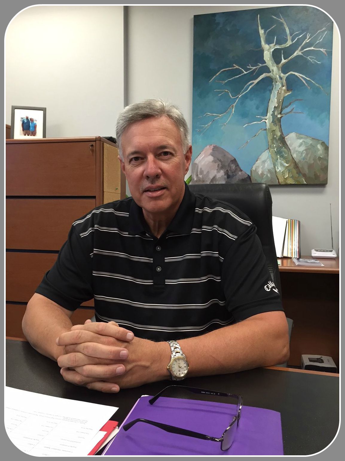 Mark Karagus Settles In At Staples | 06880