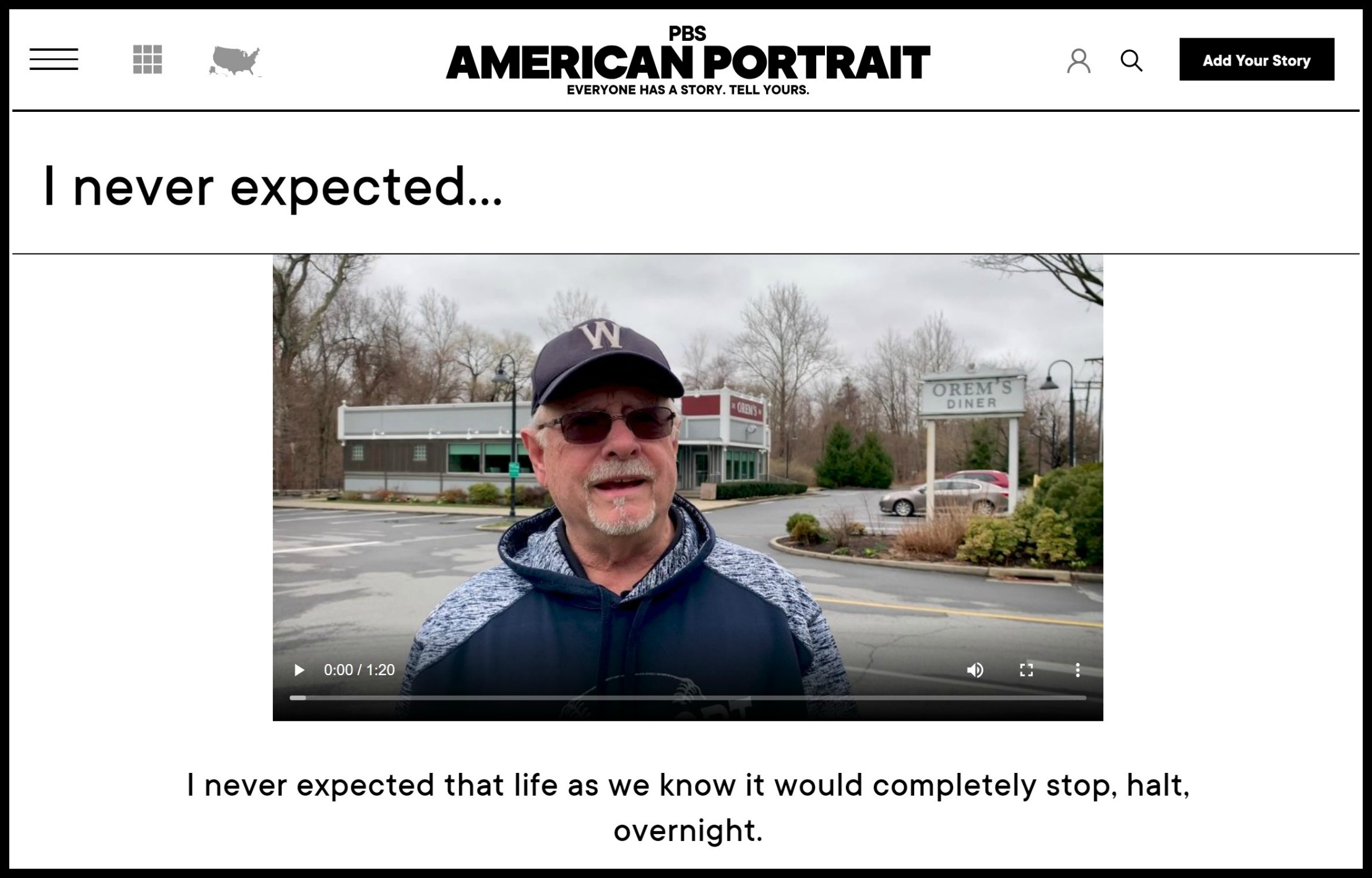 Livio Sanchez’s “American Portrait” | 06880