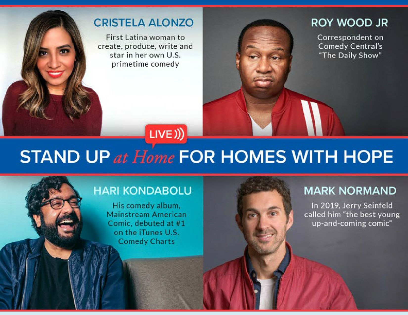 Once Homeless, Comedian Stands Up For Homes With Hope | 06880