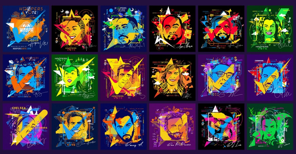 Basketball Players Rock The Vote. Elliot Gerard Assists. | 06880