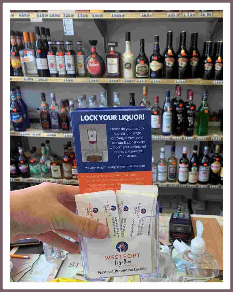 “Liquor Sticker” Campaign Adds Stores | 06880